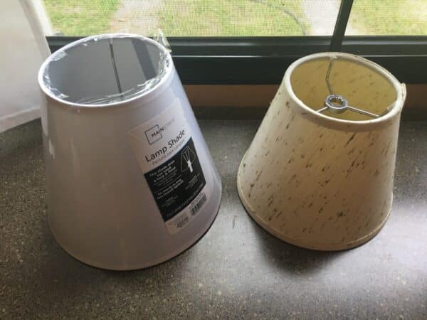 DIY: How to Make Removeable Lampshade Covers | RV Inspiration