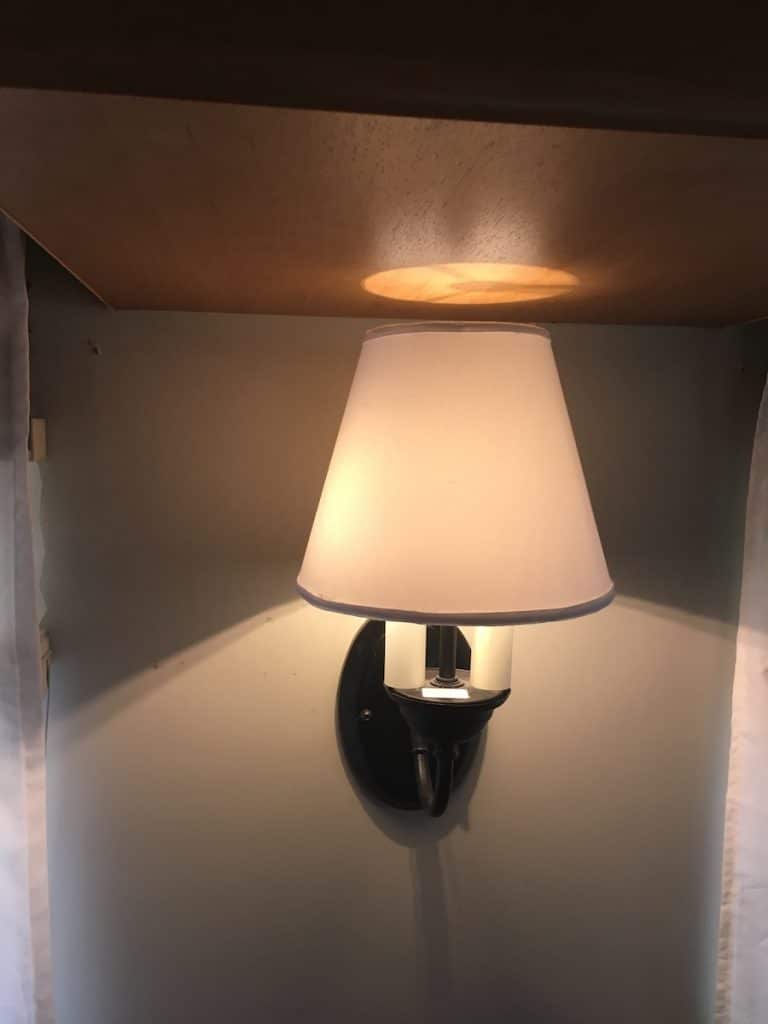 DIY: How to Make Removeable Lampshade Covers | RV Inspiration