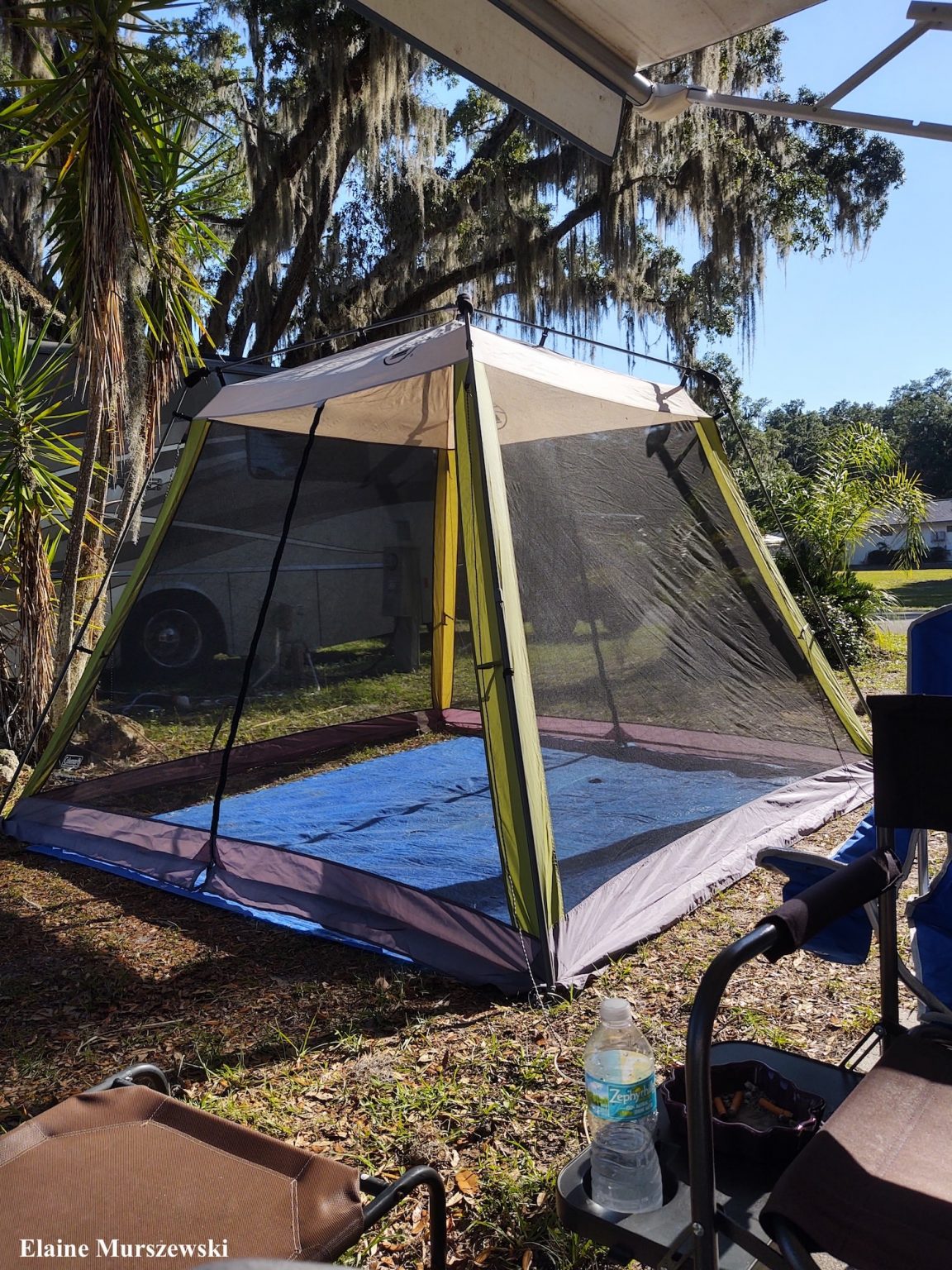 21+ RV Patio Ideas That Will Make Your RV Campsite a Vibe | RV Inspiration