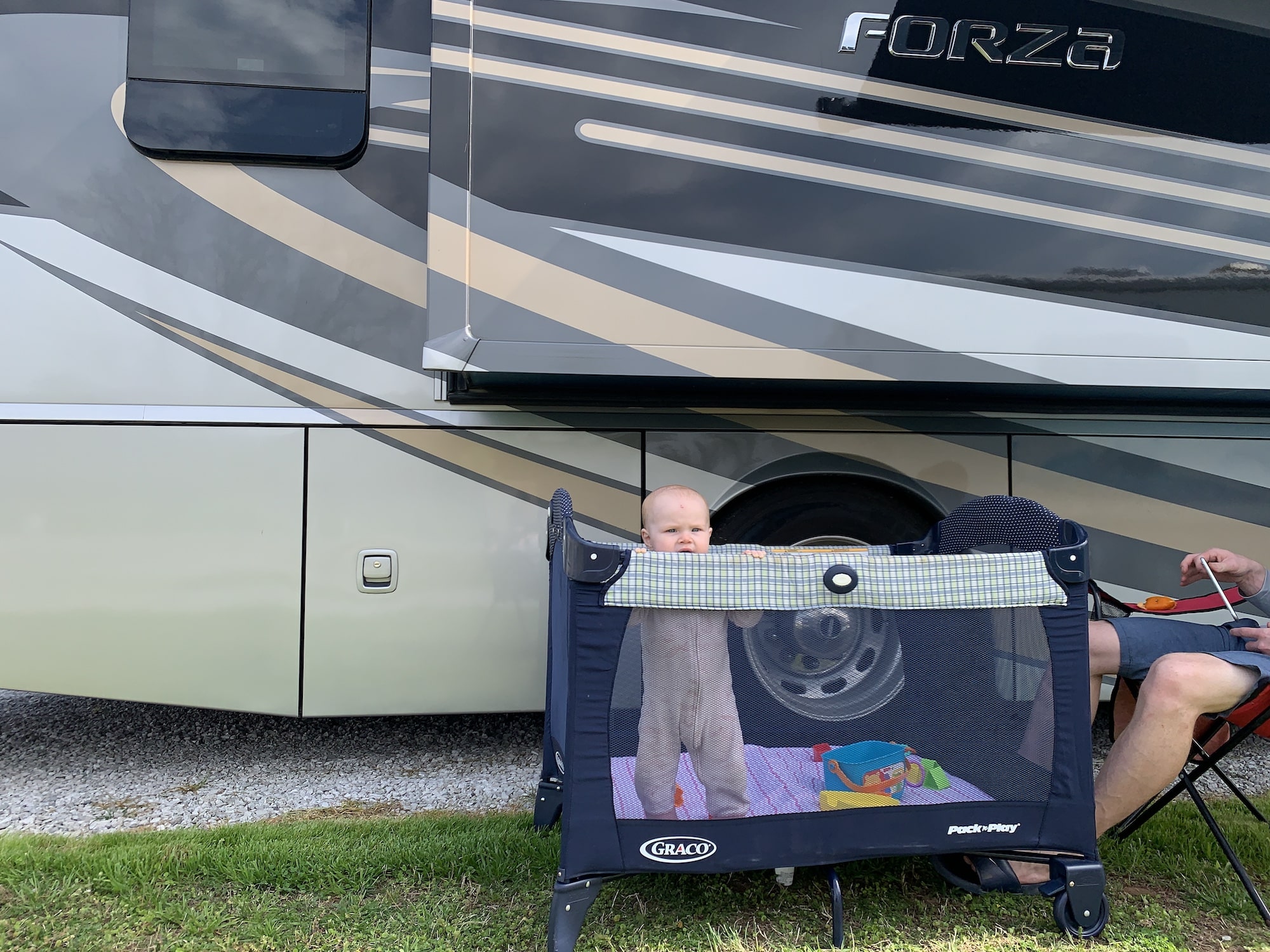 Crib For Camper: 16 RV Ideas for Camping or Full Time RVing with a Baby