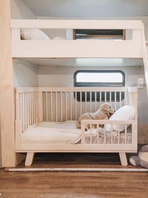 Crib For Camper: 16 RV Ideas for Camping or Full Time RVing with a Baby