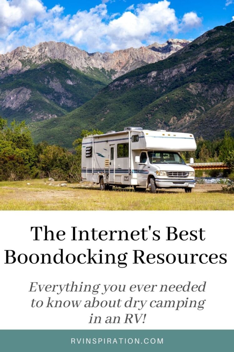 Best Boondocking Resources: Everything You Need to Know About Dry ...