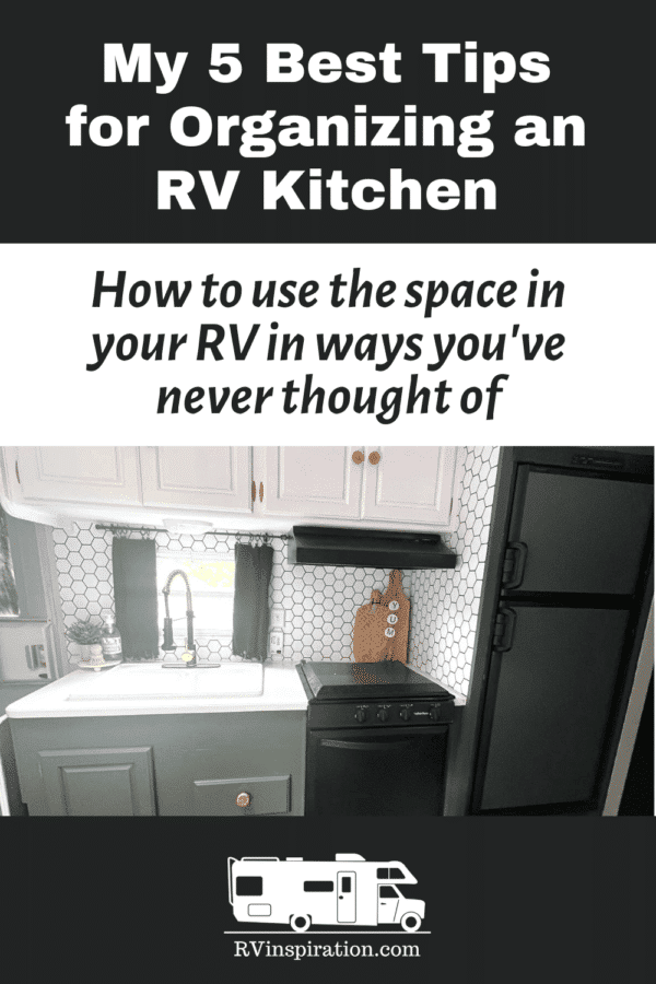 27 Ideas for Organizing and Saving Space in an RV Kitchen