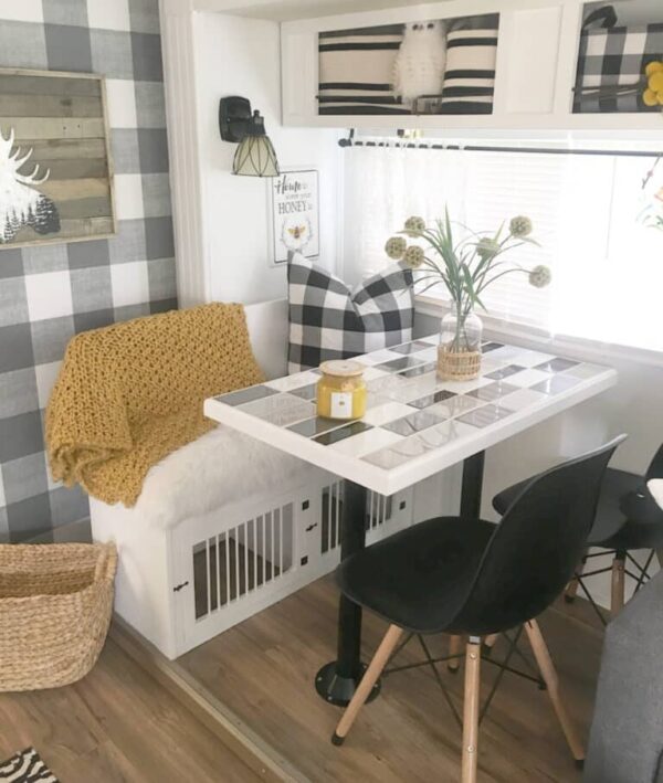 13 Ideas for Adding a Dog Crate to an RV | RV Inspiration