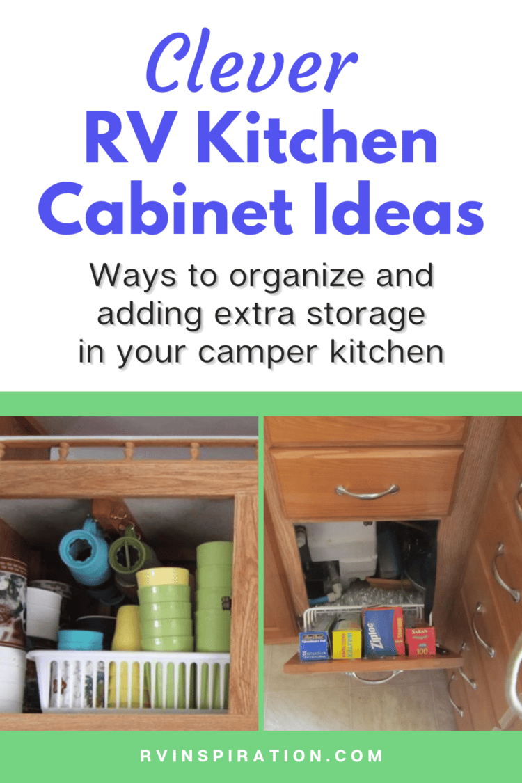 Clever Ideas for Organizing RV Cabinets | RV Inspiration