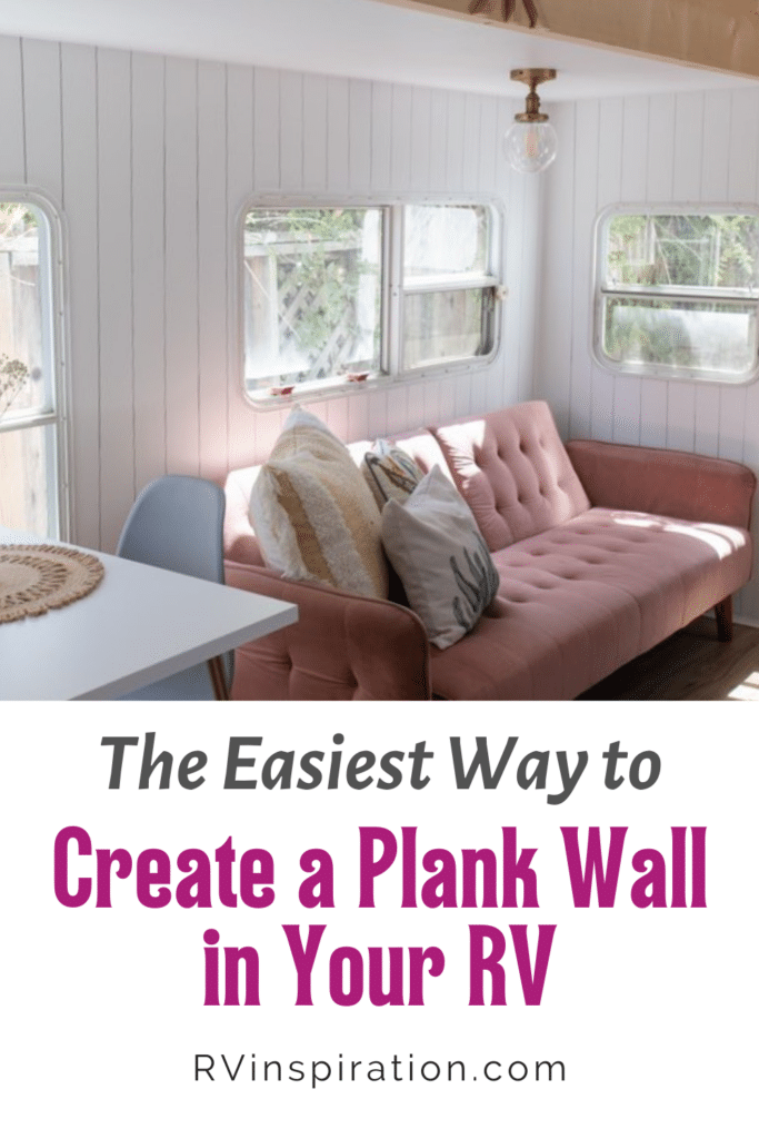 RV Shiplap Ideas: 7 Ways to Create a Shiplap Wall In Your RV