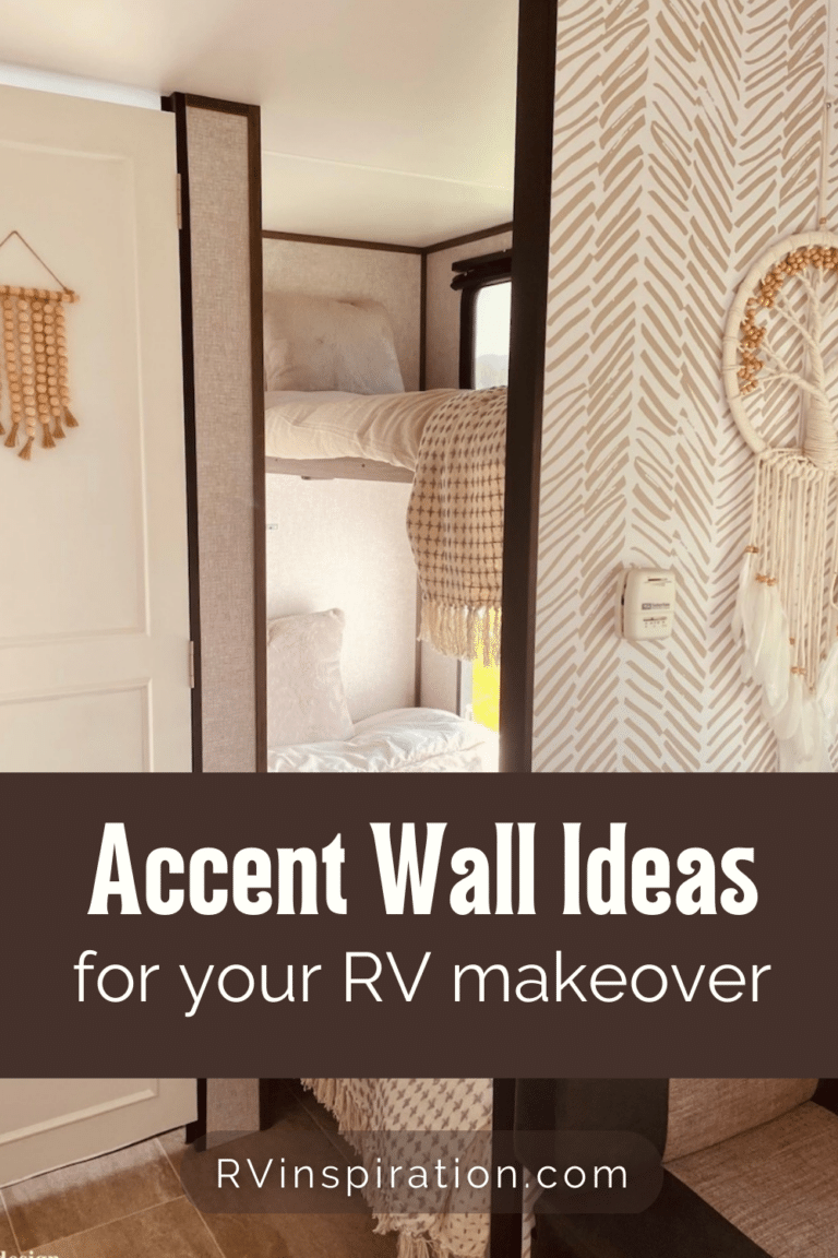 7 RV Wall Covering Ideas to Create a Unique Accent Wall