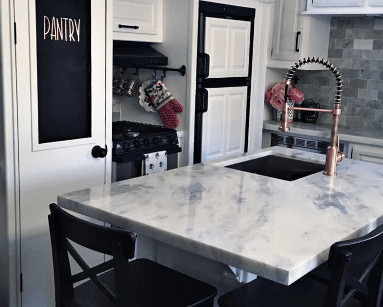 Updating your RV Countertops? Check out these 16 RV Makeovers