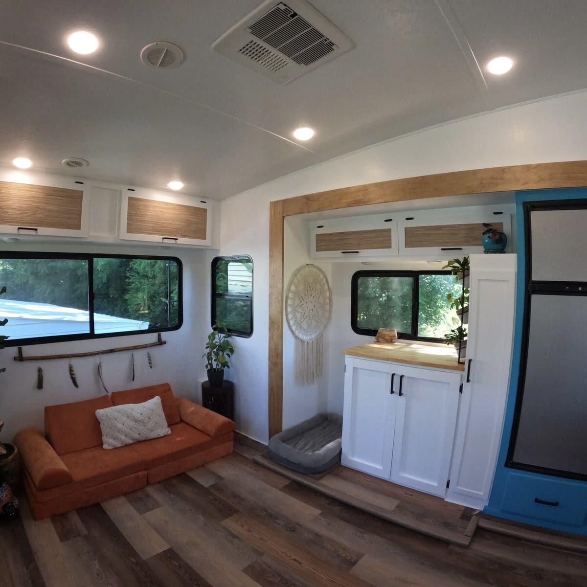 Stylish Fifth Wheel Remodel for a Family of Four | RV Inspiration