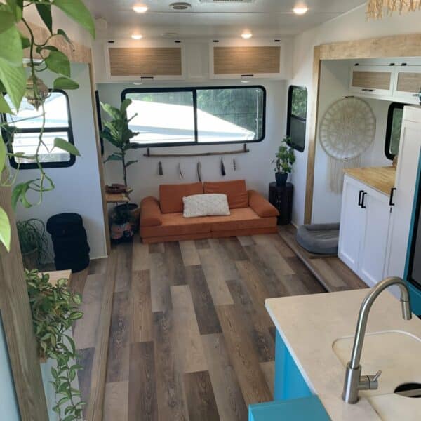 Stylish Fifth Wheel Remodel for a Family of Four | RV Inspiration