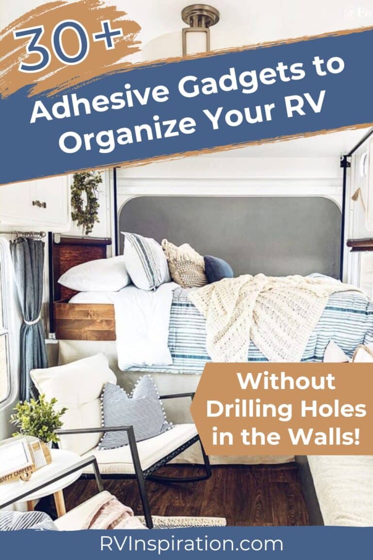 30+ Adhesive Gadgets for RV Organization (No Drilling Needed!)