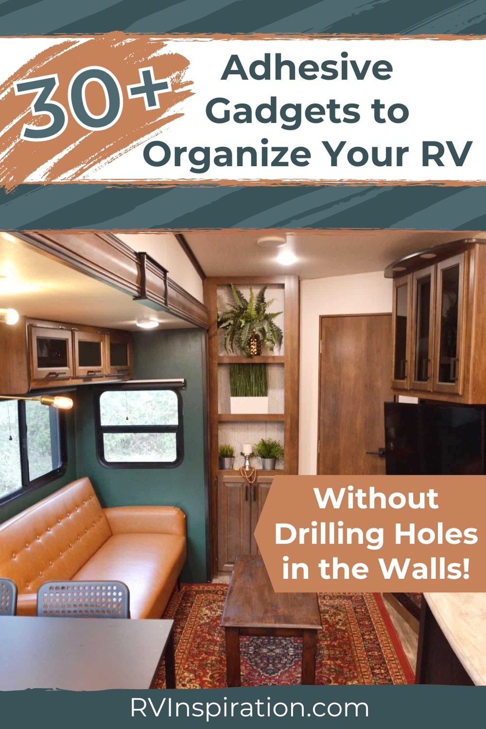 30+ Adhesive Gadgets for RV Organization (No Drilling Needed!)