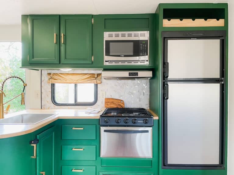 27 Beautiful RV Backsplash Ideas for Your Camper's Kitchen and Bathroom