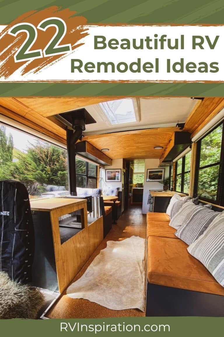 Must-See RV Remodel Ideas: 22 Ways to Upgrade Your RV | RV Inspiration