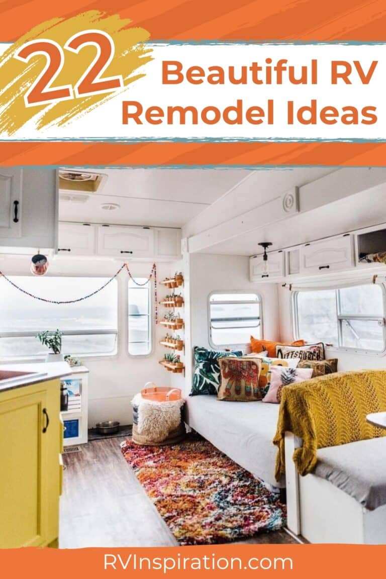 Must-See RV Remodel Ideas: 22 Ways to Upgrade Your RV | RV Inspiration