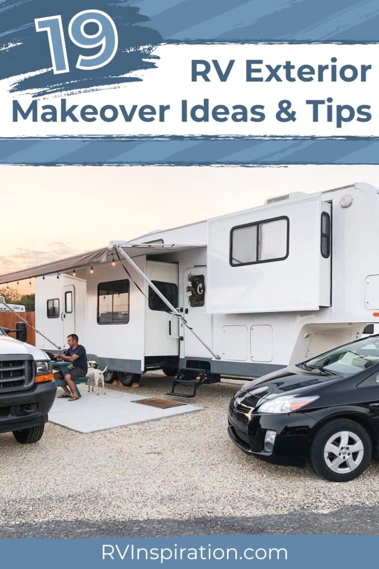 19 RV Exterior Makeover Ideas that Give New Life to an Old RV | RV ...