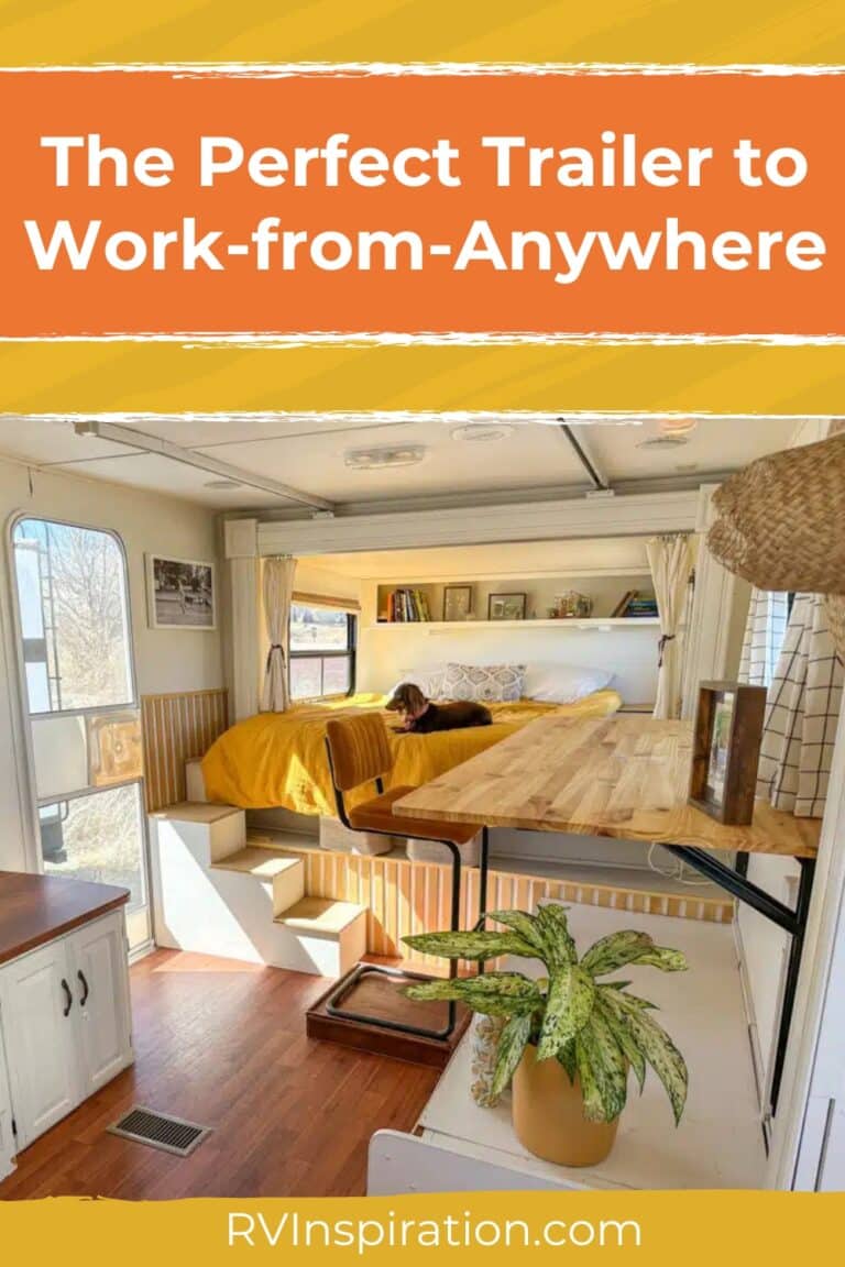 The Perfect Trailer to Work-from-Anywhere | RV Inspiration