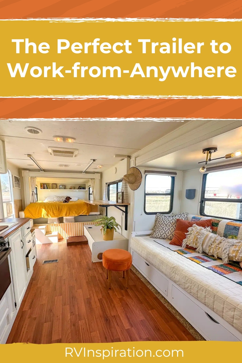 The Perfect Trailer to Work-from-Anywhere | RV Inspiration