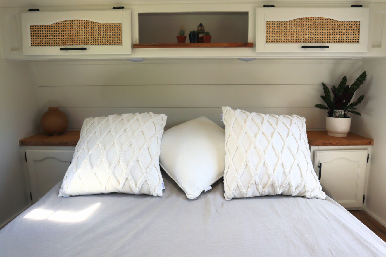 15 Ways to Cover Your RV Cabinet Mirrors | RV Inspiration