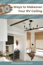 10 Ways to Makeover Your RV Ceiling | RV Inspiration