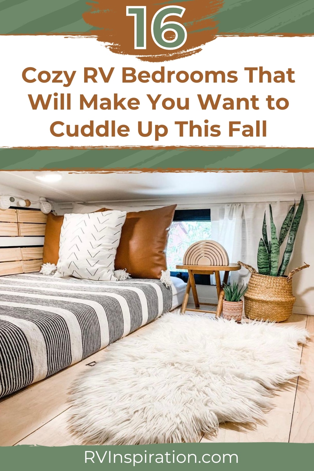 Small RV Bedroom Ideas: 16 Cozy RV Bedrooms Made to Cuddle Up With a ...