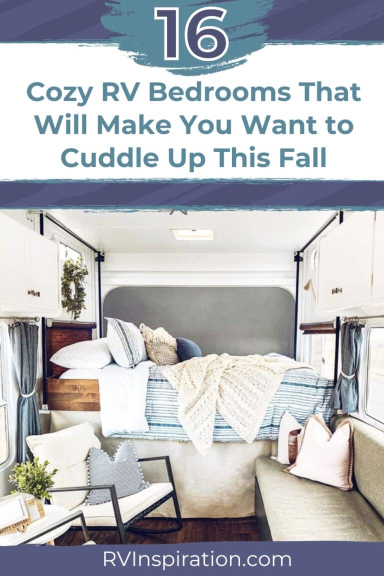 Small RV Bedroom Ideas: 16 Cozy RV Bedrooms Made to Cuddle Up With a ...