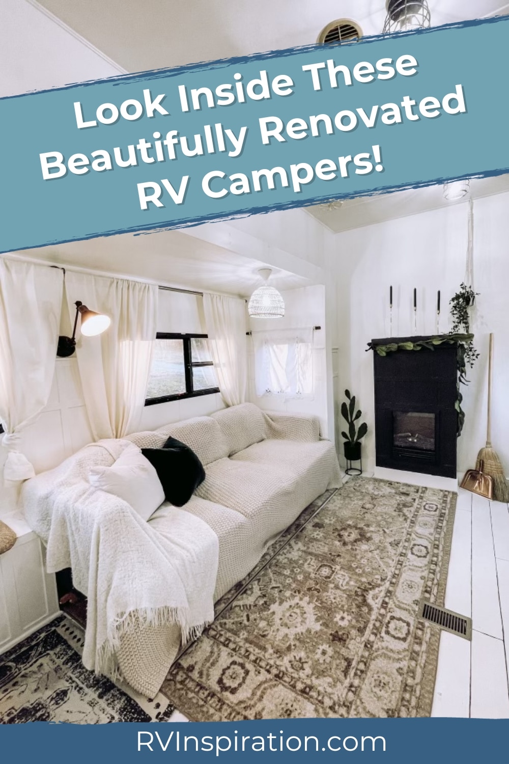 See Inside These Beautifully Renovated RV Campers | RV Inspiration
