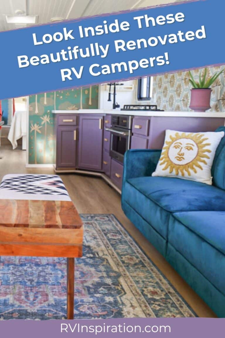 See Inside These Beautifully Renovated RV Campers | RV Inspiration