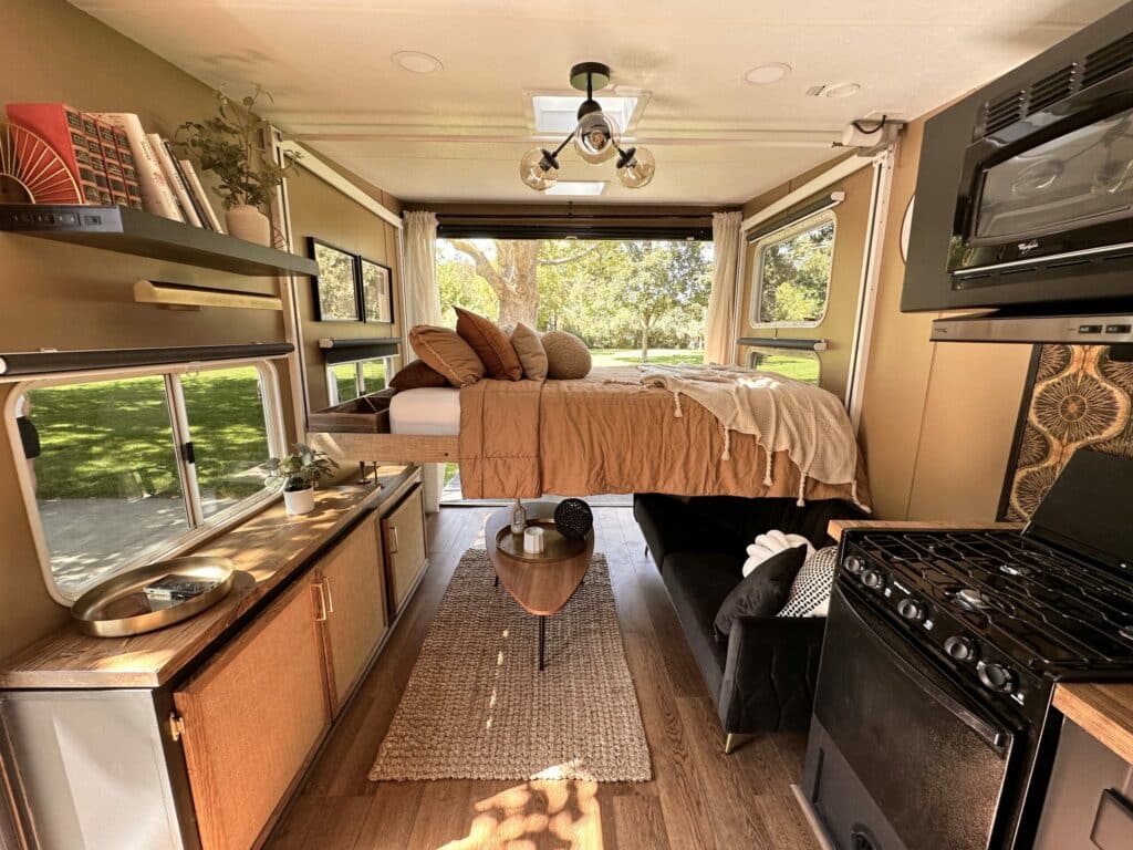20 Incredible Toy Hauler Garage Transformations | RV Inspiration