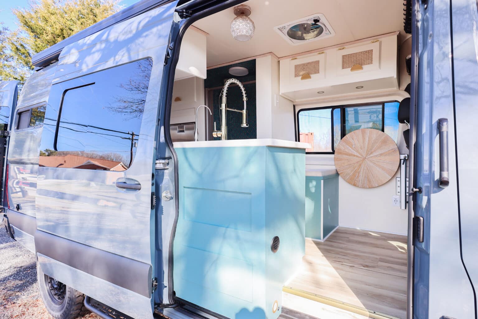 This Renovator Flipped a Cargo Van into a Stunning Getaway | RV Inspiration
