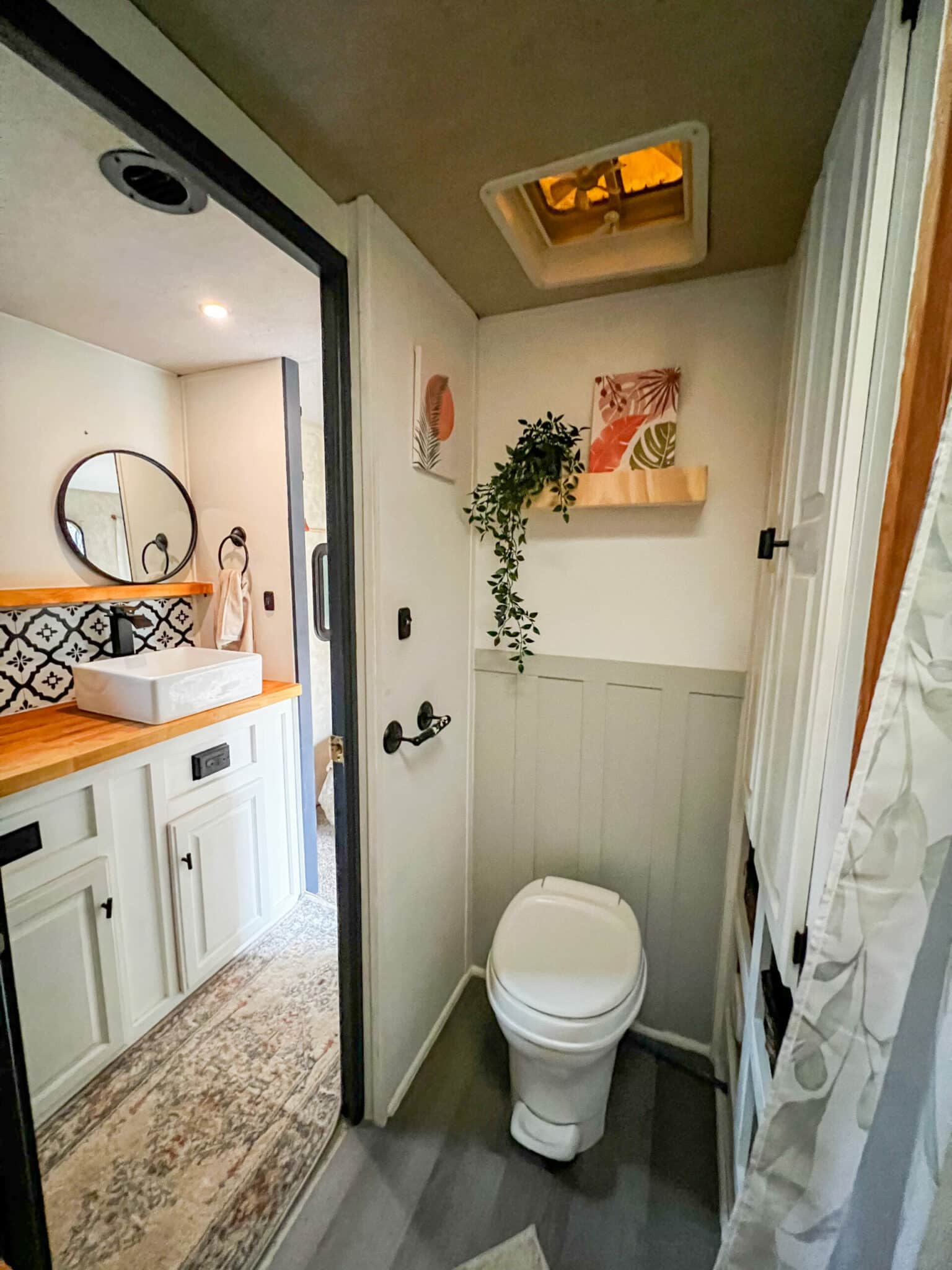 How to Build a Board and Batten Accent Wall In Your RV
