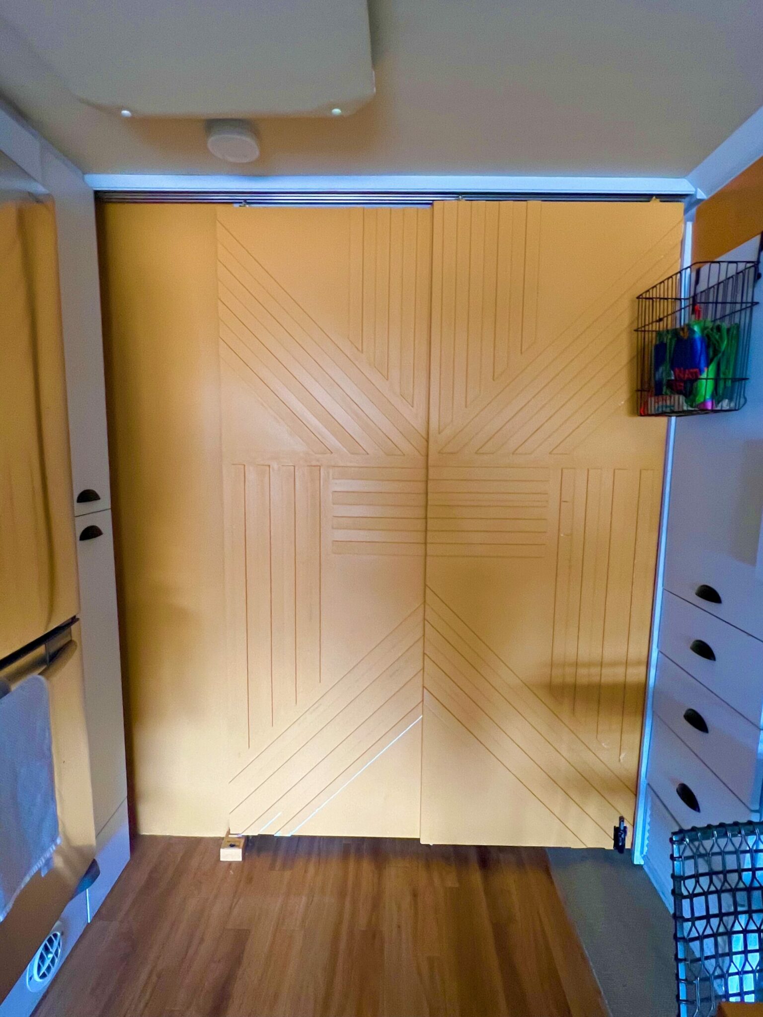 12 Powerful Camper Door Makeover Ideas to Transform Your Interior and ...