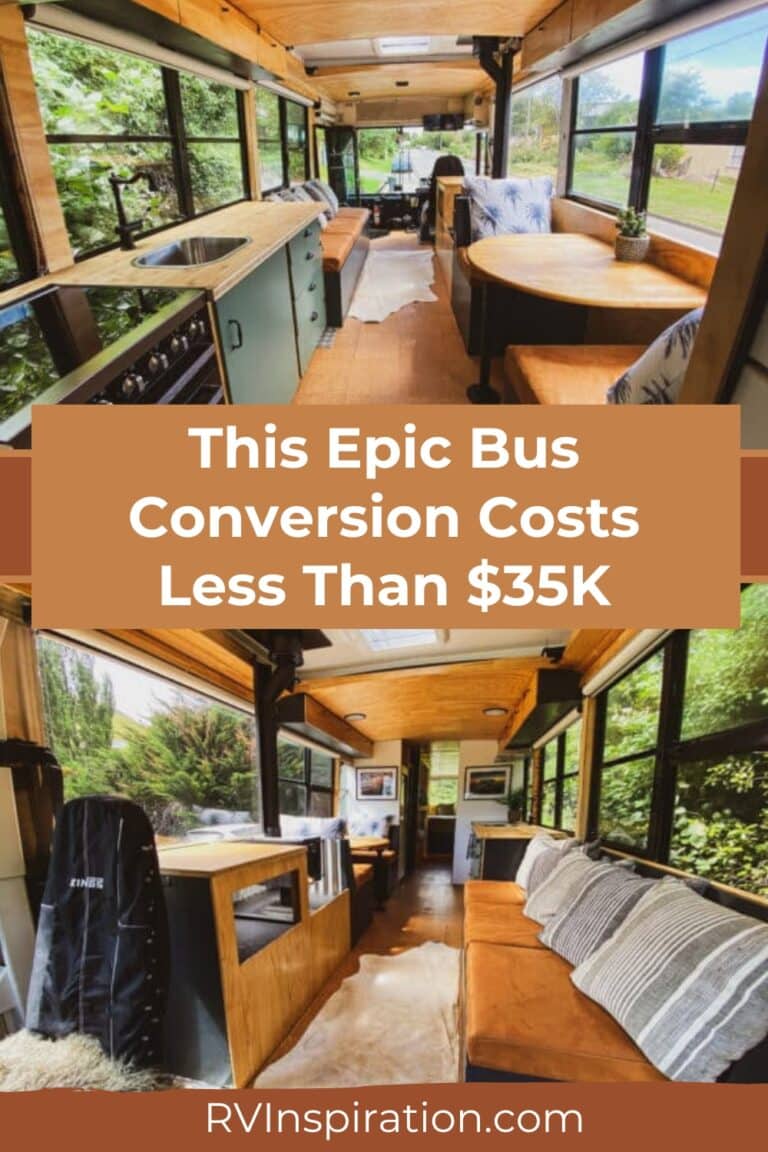 This Epic Bus Conversion Costs Less Than $35K | RV Inspiration