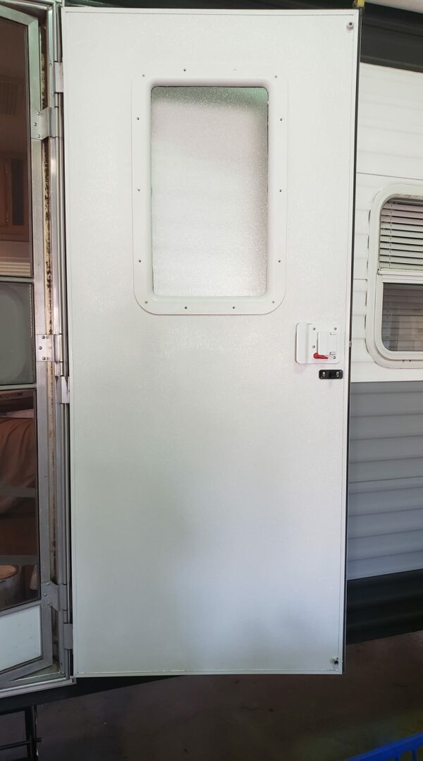 12 Camper Door Makeover Ideas for Interior and Exterior Doors | RV Inspiration