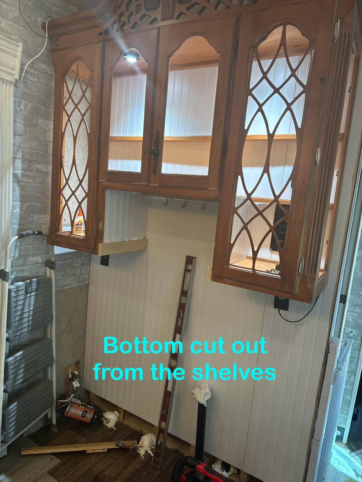 A Facebook Marketplace China Cabinet Transformed This RV Kitchen