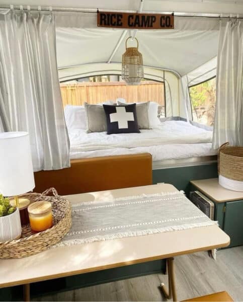 Cheap, Fast, and Beautiful: Check Out These Pop Up Camper Remodels | RV ...