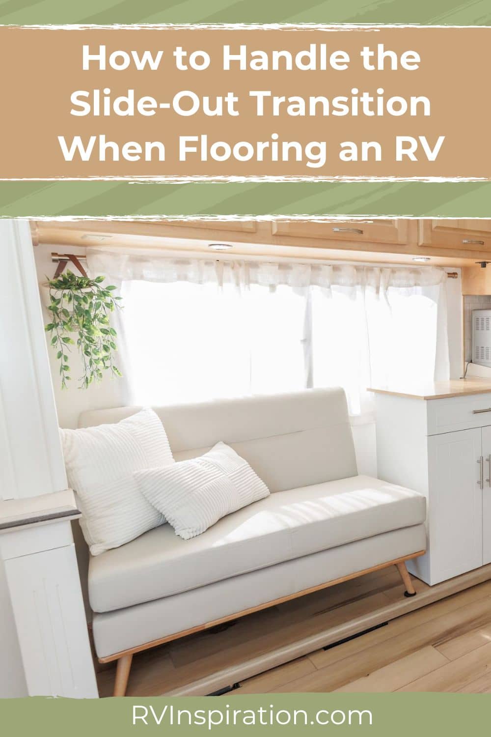 How to Handle the Slide-Out Transition When Flooring an RV | RV Inspiration