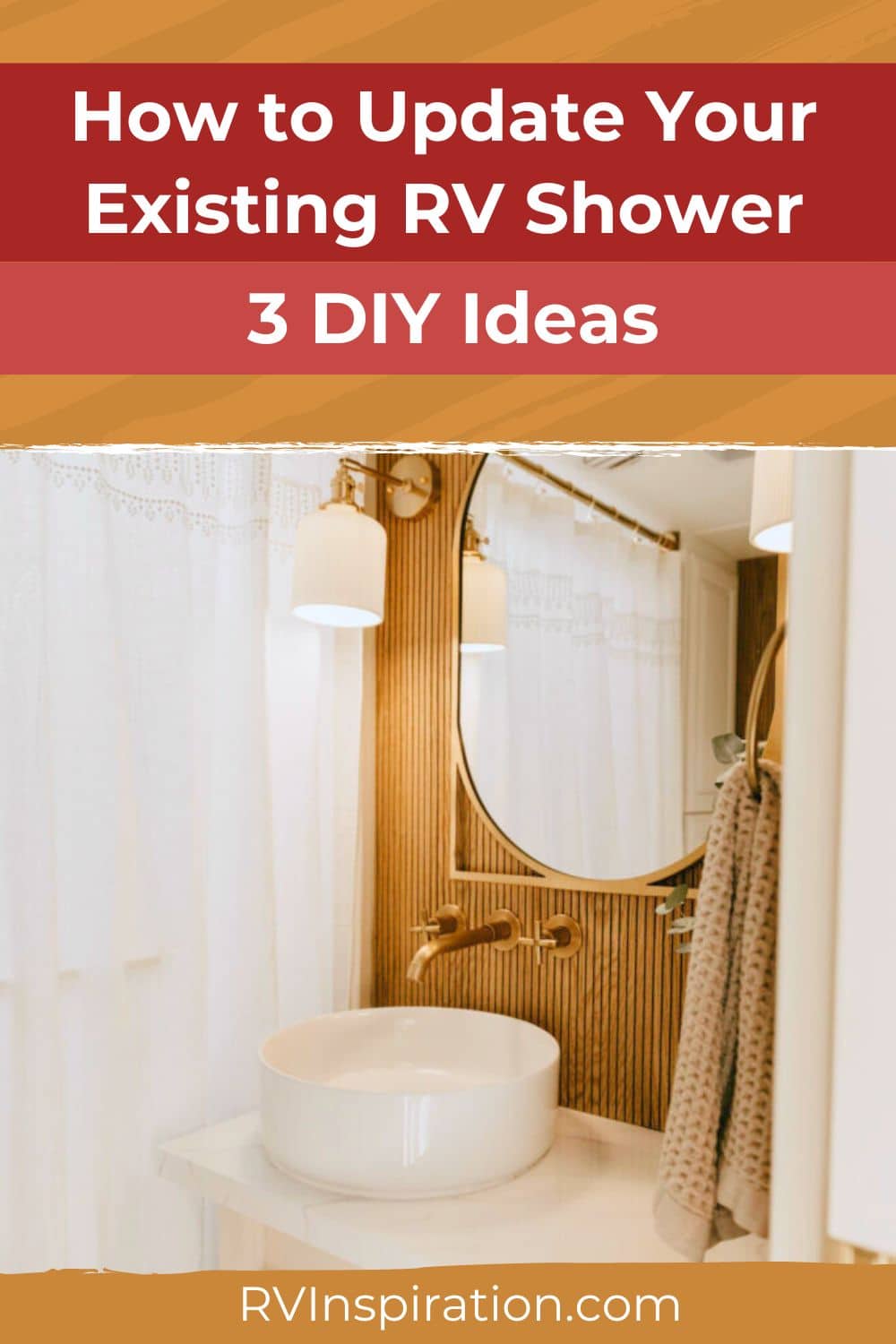 How To Update Your RV Shower: 3 Inexpensive DIY Options