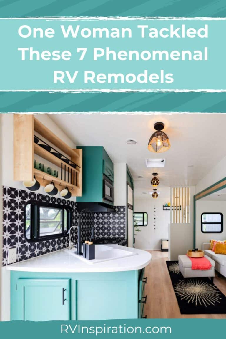 One Woman Tackled These 7 Phenomenal RV Remodels: Meet Rain2Shine Ventures