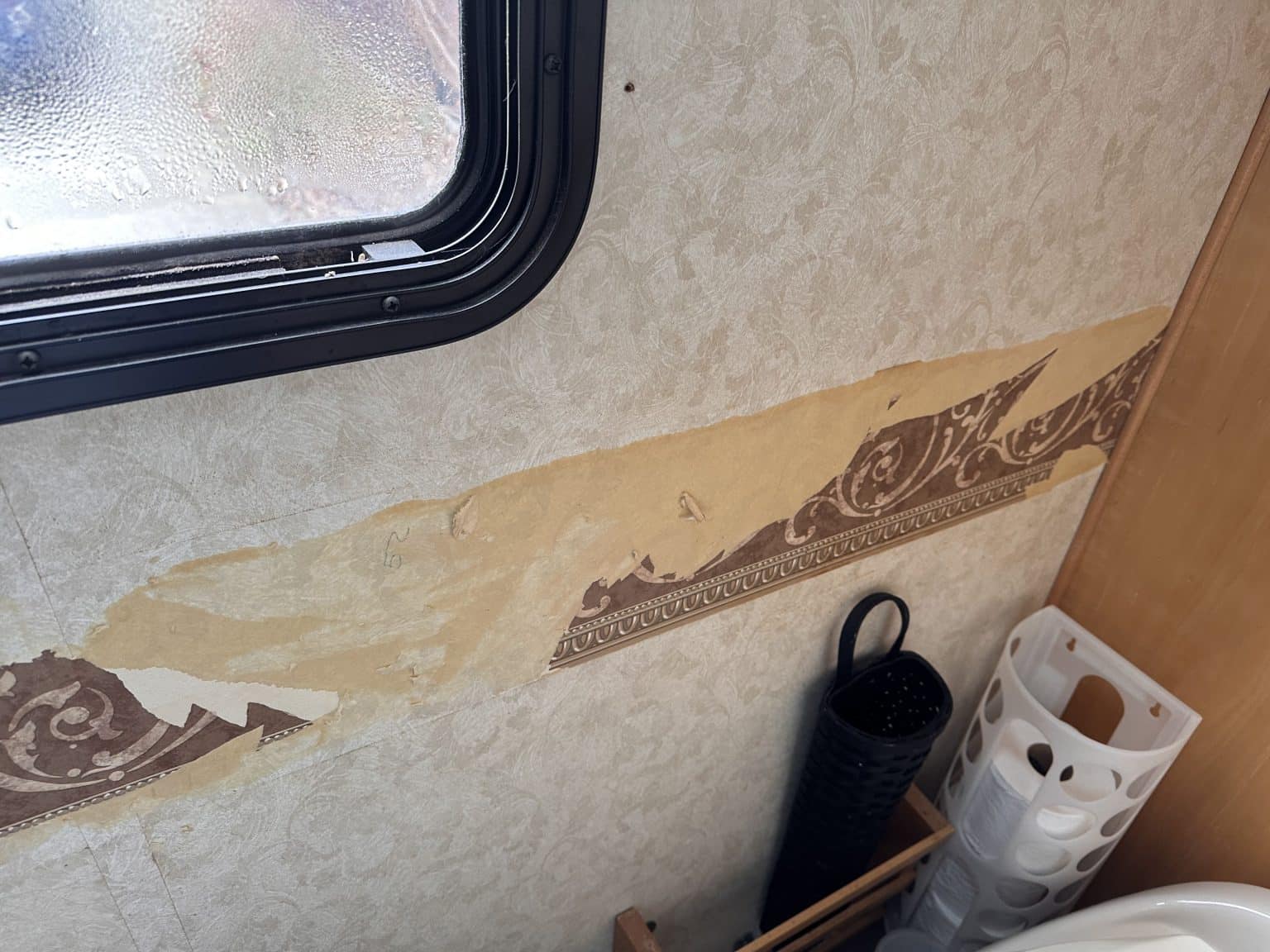 Can you paint over RV wallpaper? Yes! Here's How to Paint RV Walls ...